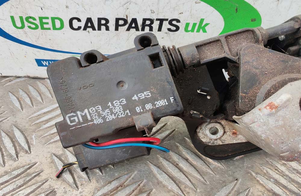 Vauxhall Corsa C Boot Lock Actuator 09183495 | Used Car Parts UK