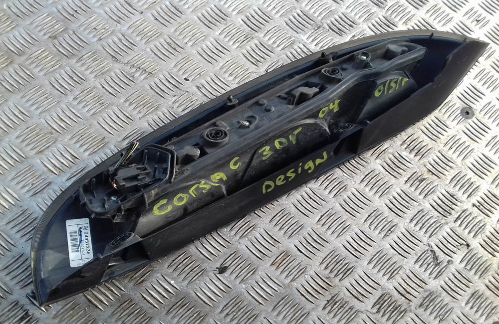 Vauxhall Corsa C rear tail light drivers black | Used Car Parts UK