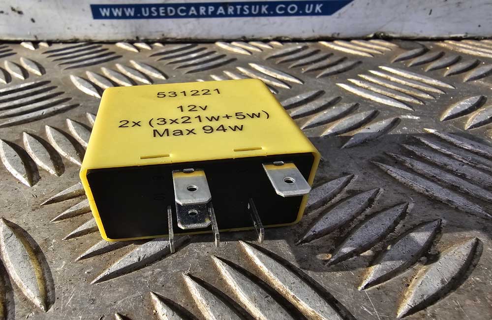 Vauxhall Corsa C Yellow Flasher Relay Module | Used Car Parts UK