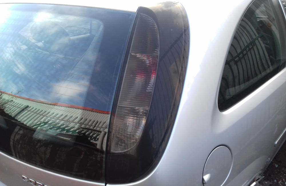 Vauxhall Corsa C rear tail light drivers black | Used Car Parts UK