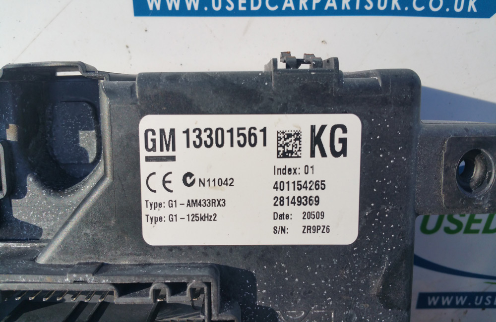 Vauxhall Corsa D ECU Lock Set Kit 55557933 | Used Car Parts UK