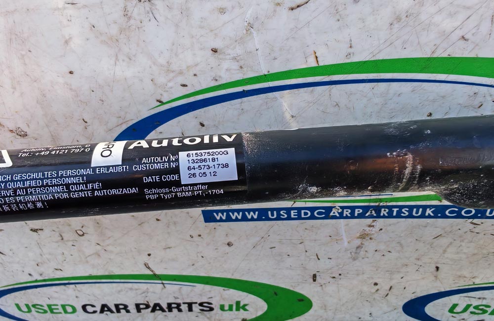 Vauxhall Corsa D 3 Door Seat Belt Buckle Tensioner Right | Used Car ...