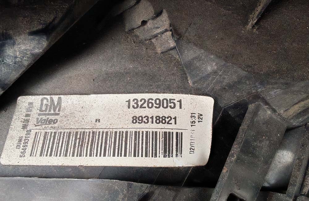 Vauxhall Corsa D 5 Door Drivers Rear Brake Light | Used Car Parts UK