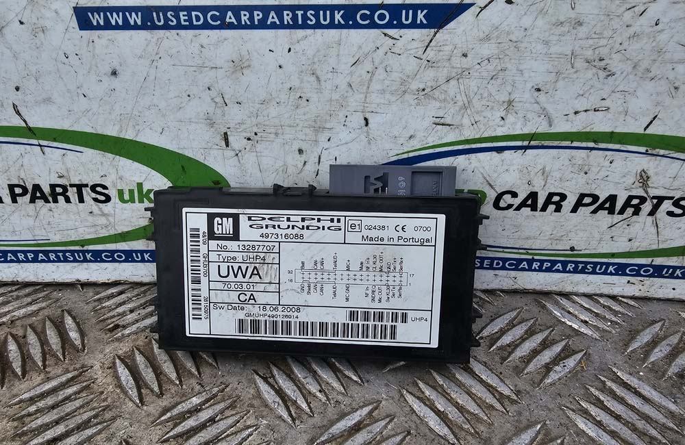 Vauxhall Corsa D Bluetooth Module 13287707 | Used Car Parts UK