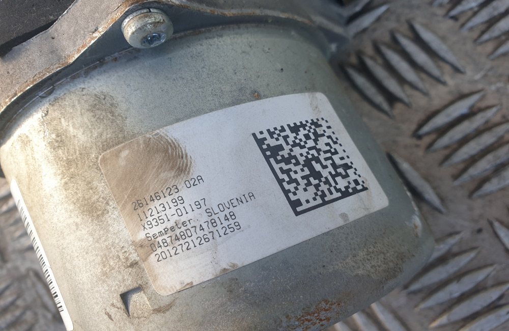 Vauxhall Corsa D electric steering column 13303387 | Used Car Parts UK