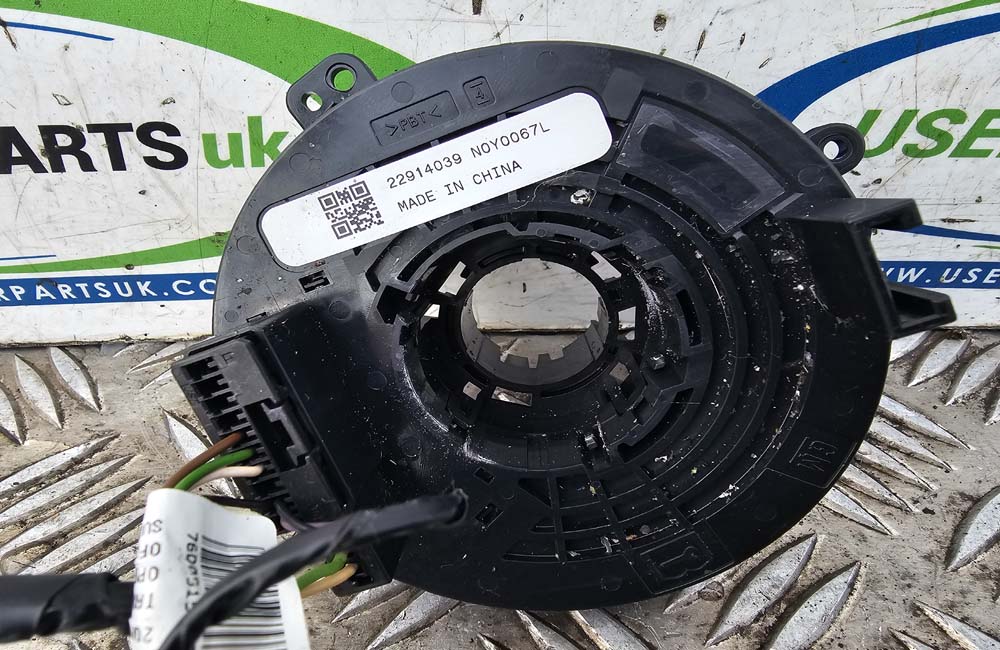 Vauxhall Corsa E Airbag Clock Spring Squib 22914039 | Used Car Parts UK