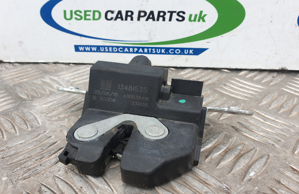 Vauxhall Corsa E boot tailgate catch lock | Used Car Parts UK
