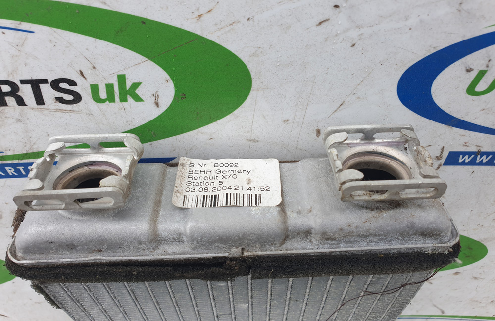 Vauxhall Movano Van heater matrix radiator 2004-2010 | Used Car Parts UK