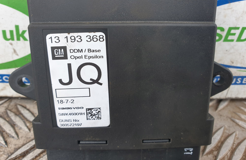 Vauxhall Vectra C door control module 13193368 | Used Car Parts UK