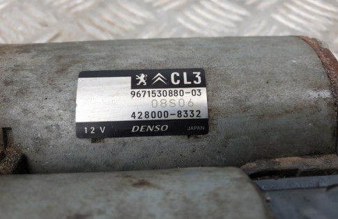 Peugeot 208 Starter Motor 1.2 9671530880-03 | Used Car Parts UK