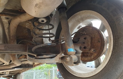 Toyota Yaris rear axle abs drum brake 2011-2014 | Used Car Parts UK